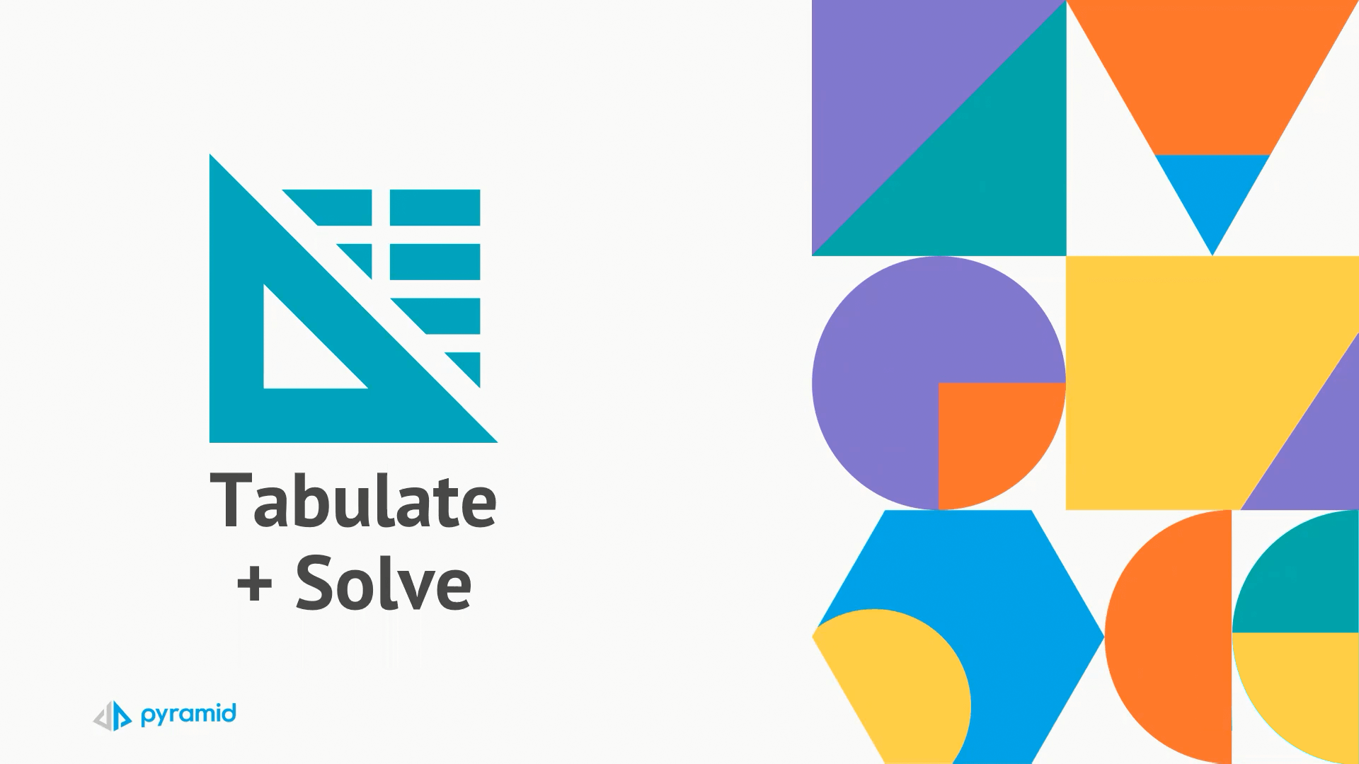 Tabulate and Solve for Business and Decision Modeling - Videos