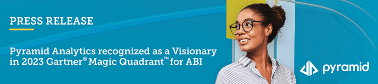 Pyramid named a Visionary in 2023 Gartner MQ for ABI Platforms